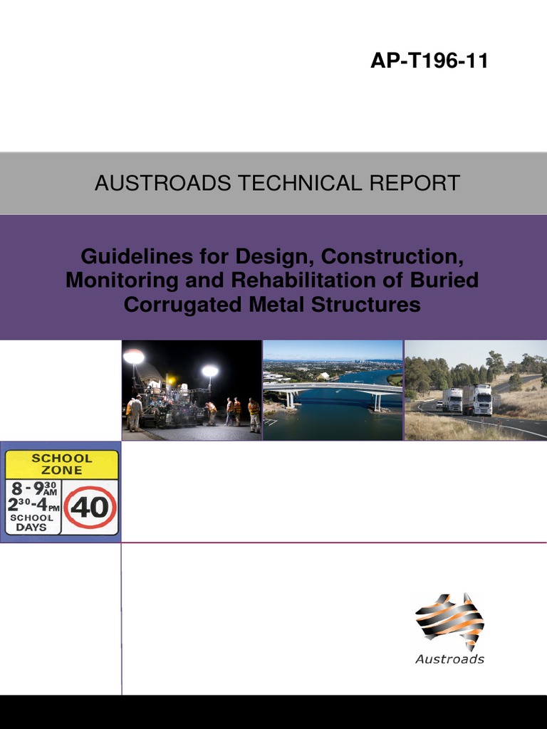 Austroads AP-T196-11 Design Guide For Structure | PDF | Corrosion | Wear
