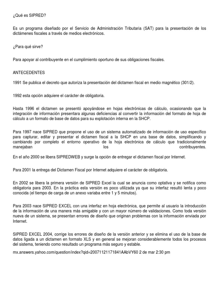 Qué Es SIPRED | PDF