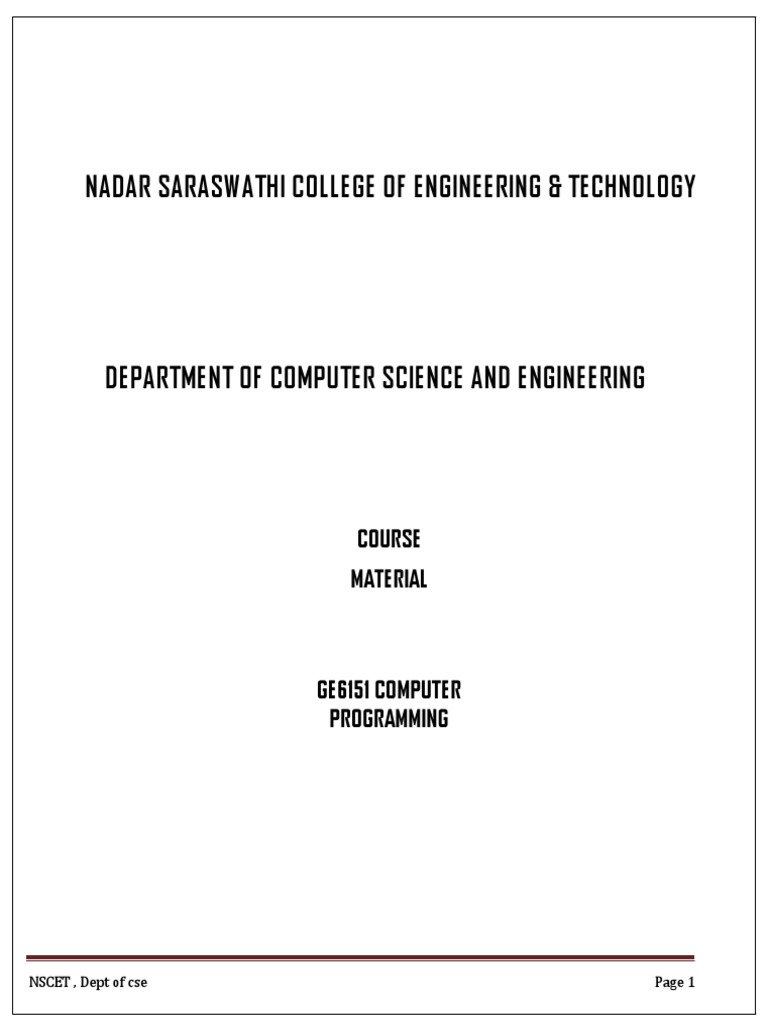 Computer Programming Notes | PDF | Floppy Disk | Printer (Computing)