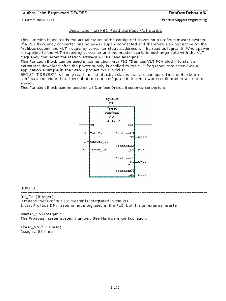 PCA Block Description | PDF | Parameter (Computer Programming) | Database Index