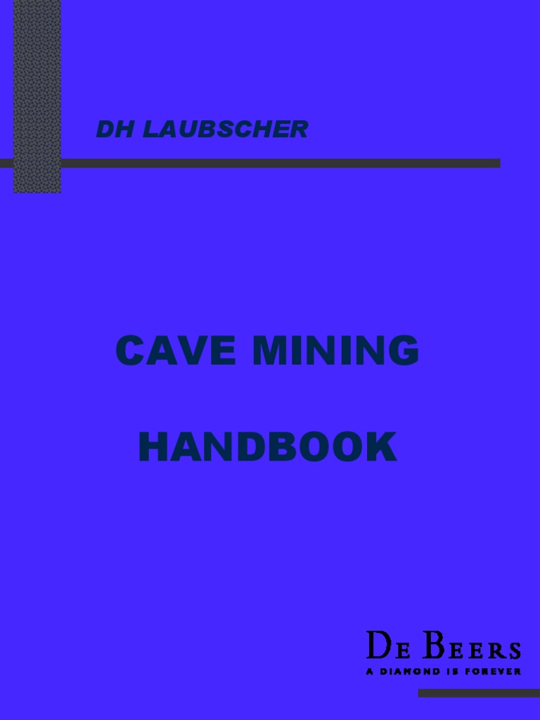 LAUBSCHER Updated Cave Mining Handbook | PDF | Mining | Geology