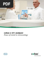 Elecsys Cobas E411 Specification | PDF | Immunoassay | Assay