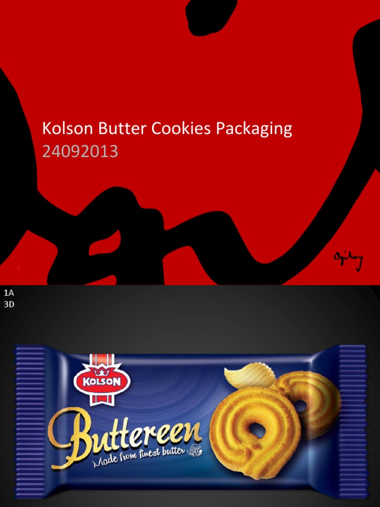 Kolson Butter Cookies Packaging Design | PDF