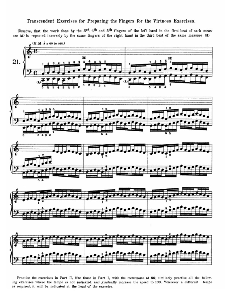 Piano Exercises | PDF