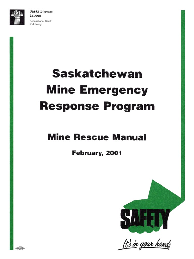 Mine Rescue Manual PDF | PDF | Combustion | Atmosphere Of Earth
