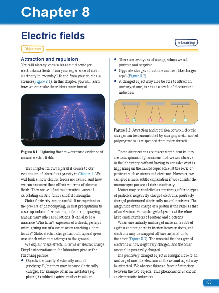 Electric Field: Attraction and Repulsion | PDF | Electric Charge | Force