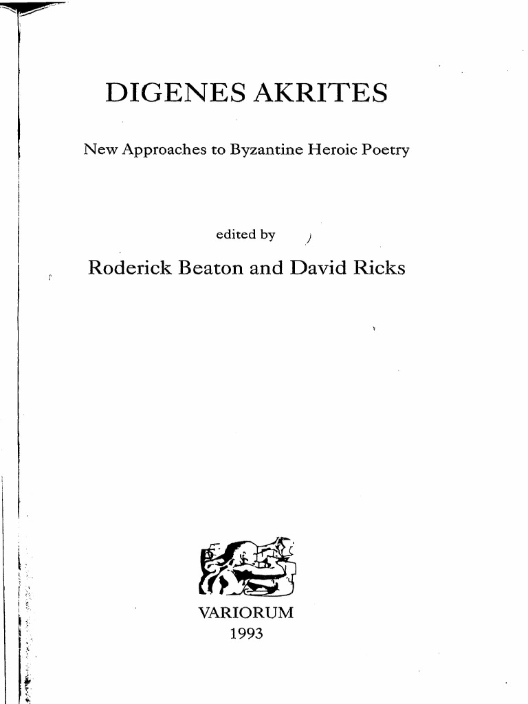 Armenian Influence in Byzantine Epic | PDF | Byzantine Empire