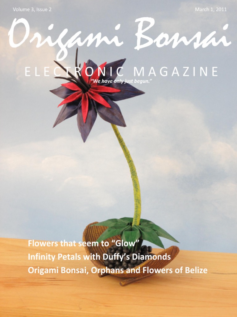 0021-Benjamin John Coleman - Origami Bonsai - Vol-3-2 | PDF | Origami ...
