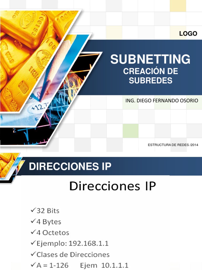 Subnetting Creación de Subredes | PDF | Dirección IP | Arquitectura de ...