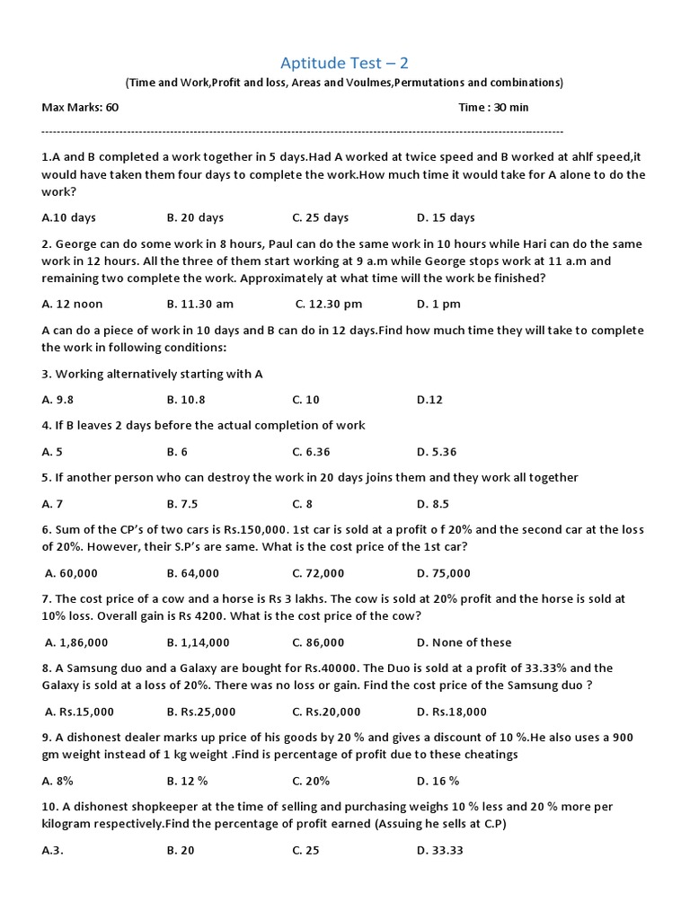 Apti 2 | PDF | Teaching Mathematics | Business