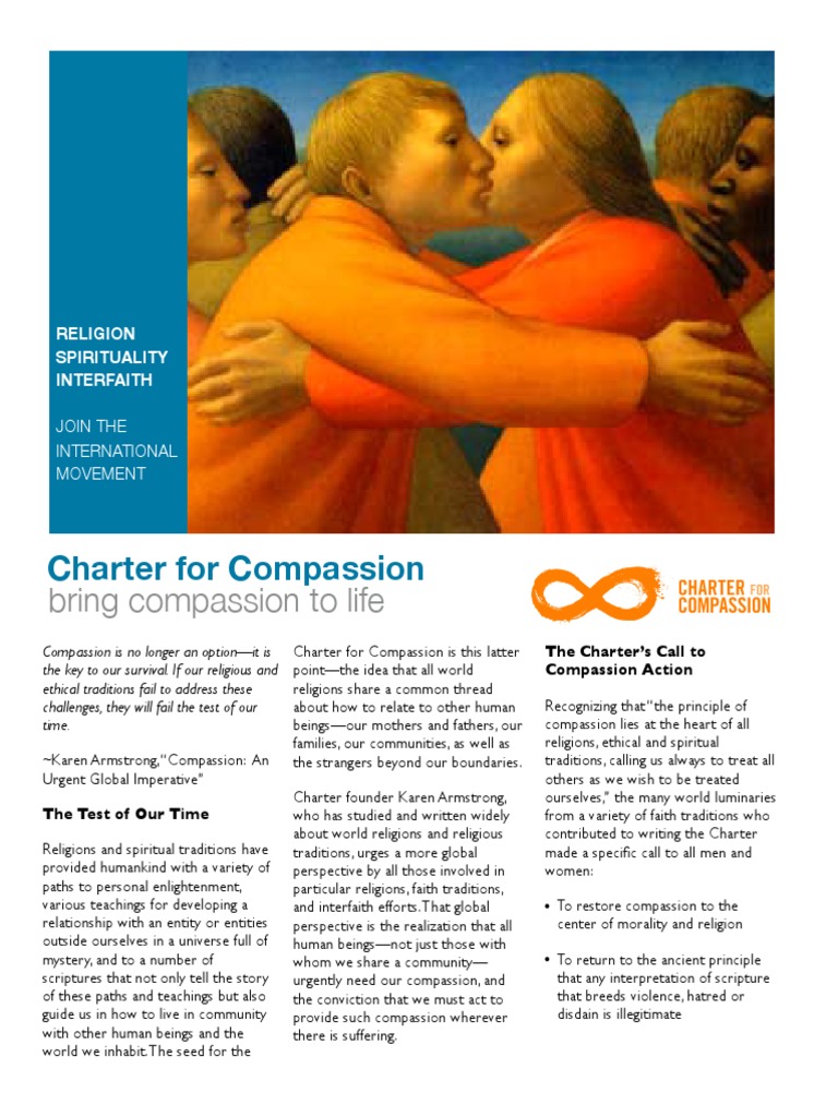 Charter For Compassion Spirituality | PDF | Religion And Belief | Science