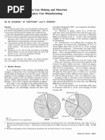 Beverage Can Manufacturing Process | PDF | Aluminium | Metals