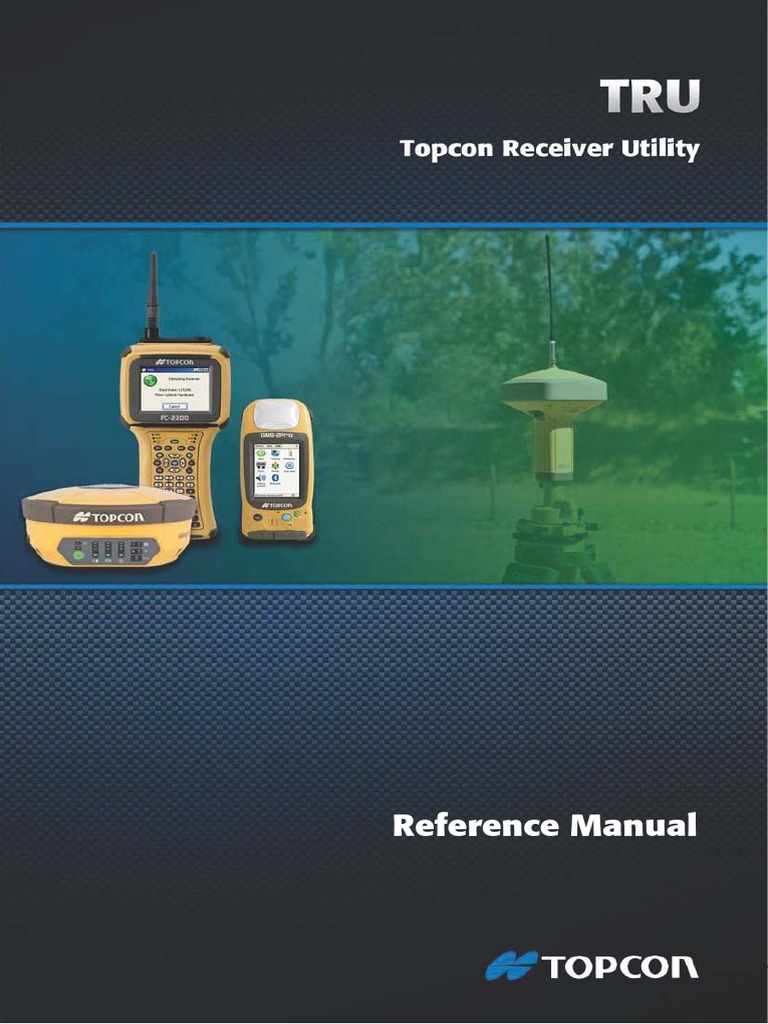 Topcon receiver utility TRU_RM | Personal Computers | Bluetooth