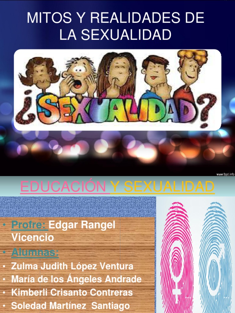 Sexualidad Mitos Y Realidades Pdf