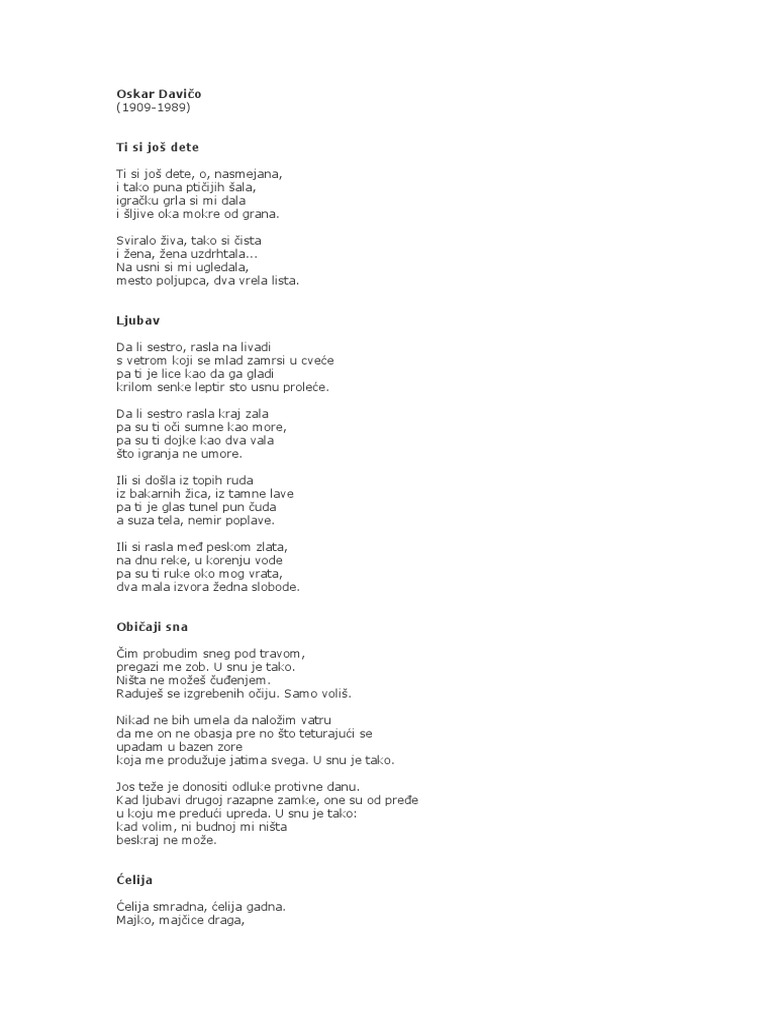 Oskar Davico | PDF