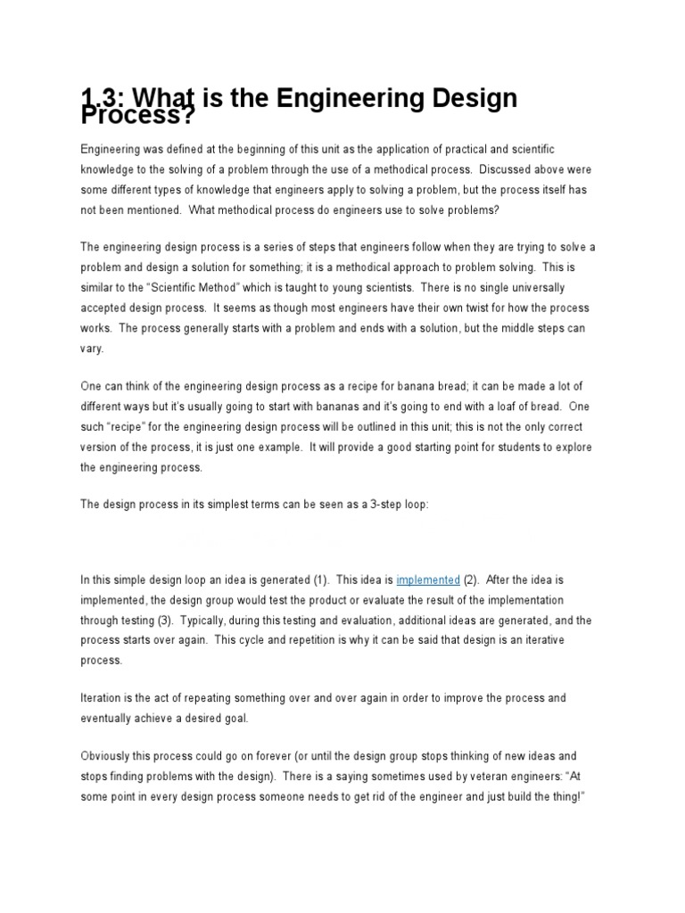 1 3 Engineeringdesign Process Pdf Engineering Design Process