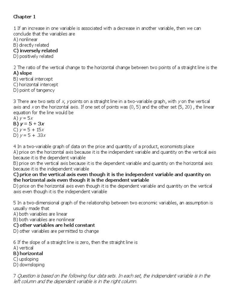 Economics & Graph Analysis Quiz | PDF | Supply And Demand | Price ...