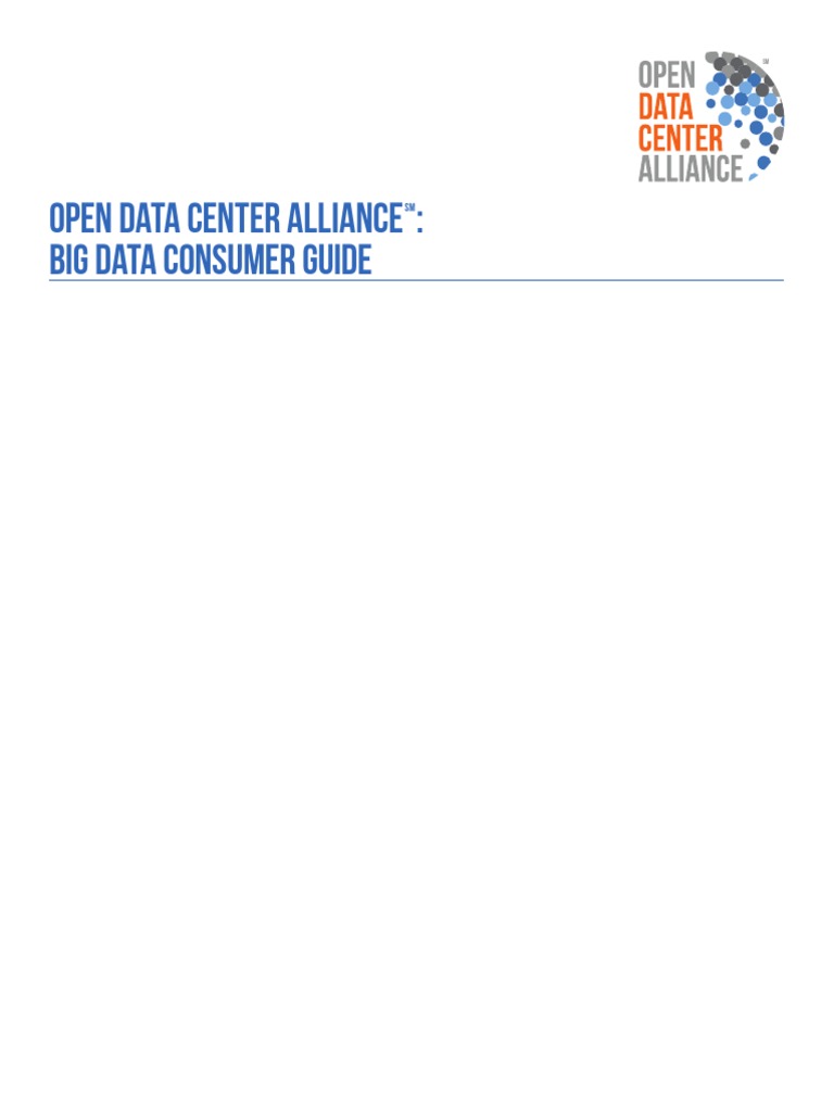 Big Data Consumer Guide Rev1.0 | PDF | Big Data | No Sql