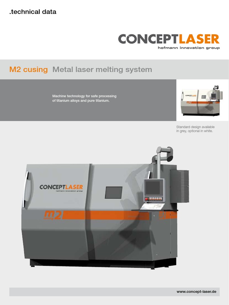 Concept Laser M2 | PDF