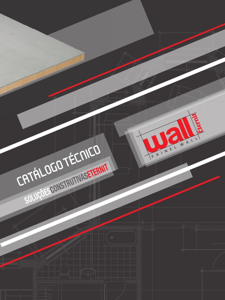 Painel Wall Eternit Catálogo | Argamassa | Isolamento Térmico