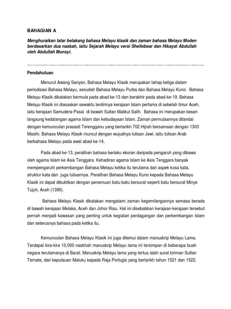 BM Klasik BM Moden Eka Dwi | PDF