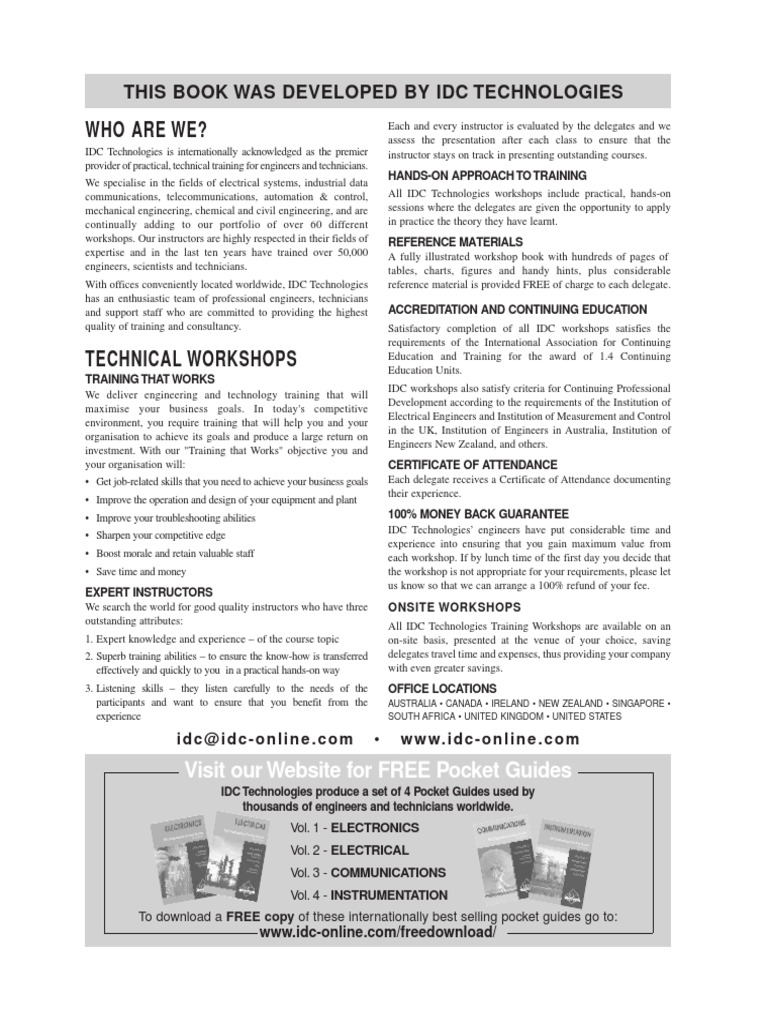 Who Are We?: This Book Was Developed by Idc Technologies | PDF ...