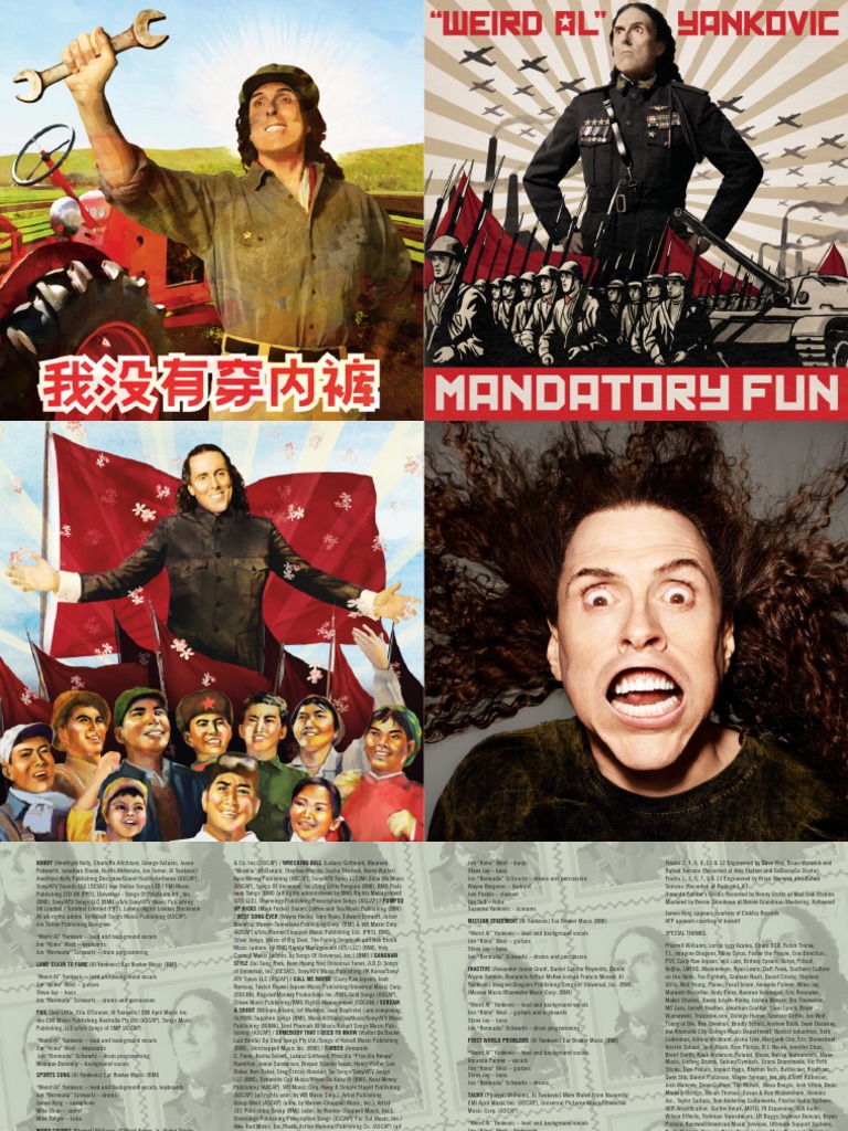 Digital Booklet - Mandatory Fun | PDF | Music Industry | Musicians