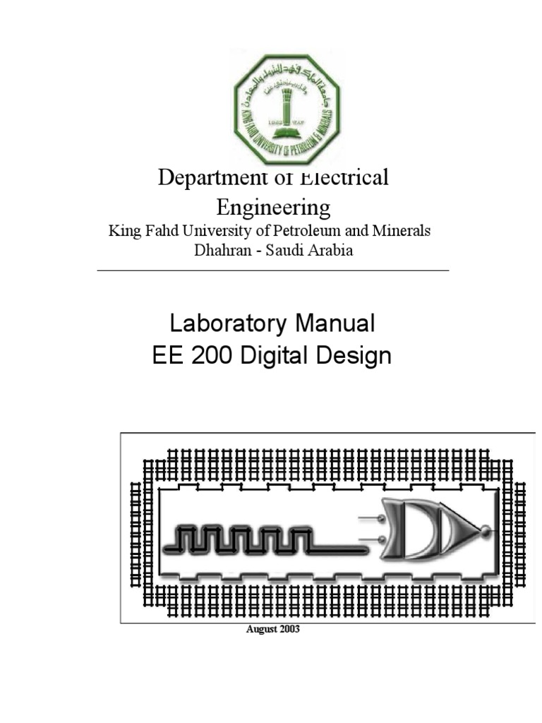 Introduction to Digital Logic Design Laboratory Equipment | PDF ...