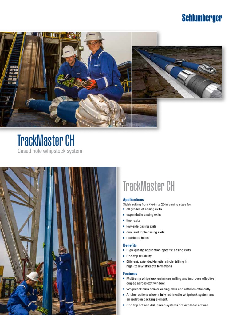 TrackMaster Cased Hole Whipstock | PDF | Anchor | Simulation