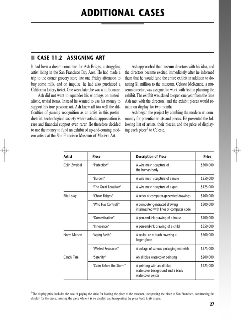 Modern Art Exhibit Planning Guide | PDF | Paintings | Art Media