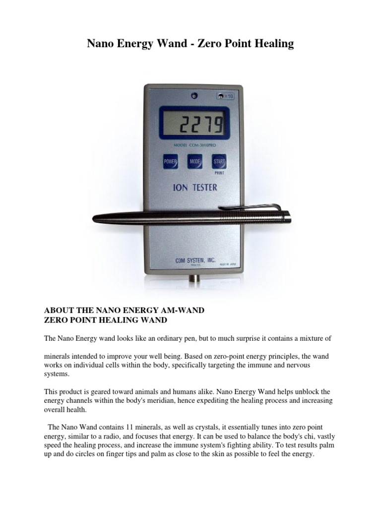 Nano_Wand | Electric Charge | Electricity