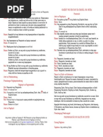 Guide For Commentators (Filipino Mass) | PDF