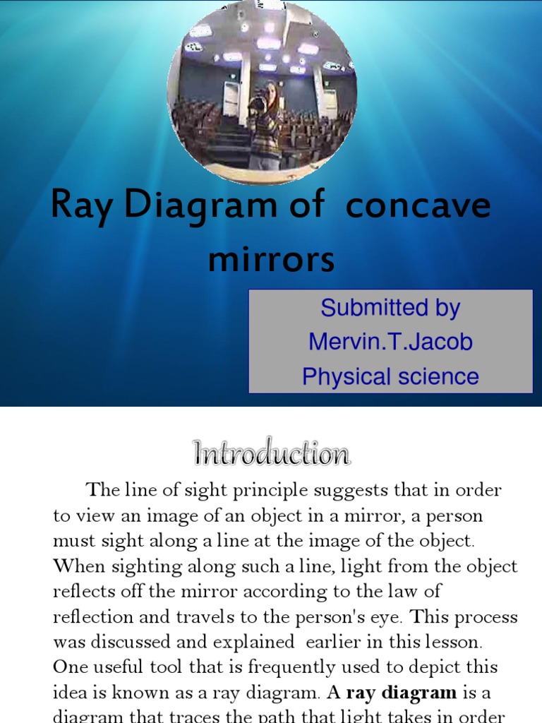 Ray Diagram of Concave Mirrors | PDF | Lens (Optics) | Mirror