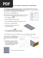 Sheet Metal Design PDF | PDF | Sheet Metal | Geometry