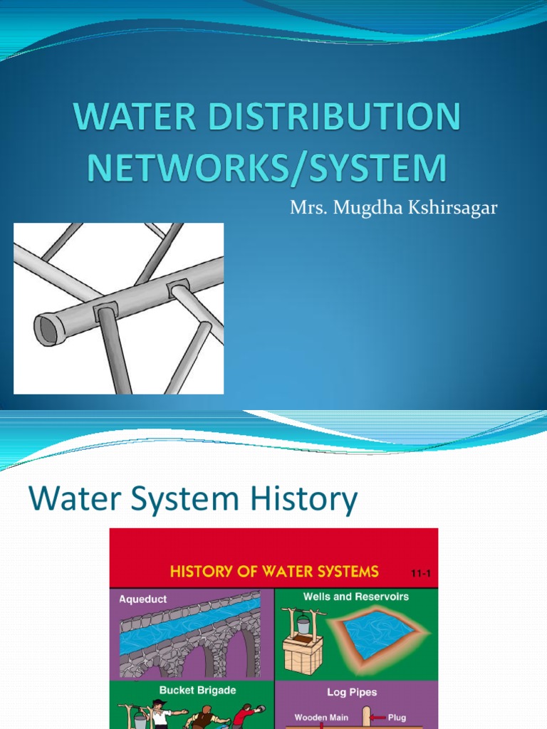 Types of Water Distribution Systems | PDF | Water Supply Network | Pump