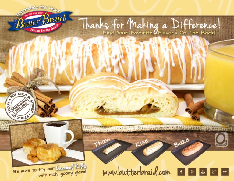 Butter Braid Frozen Pastry Dough | PDF