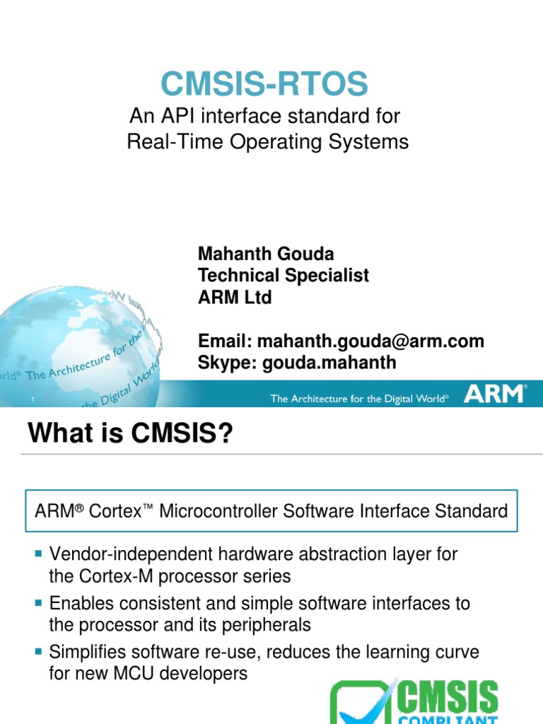 23 Cmsis-Rtos | PDF | Thread (Computing) | Arm Architecture