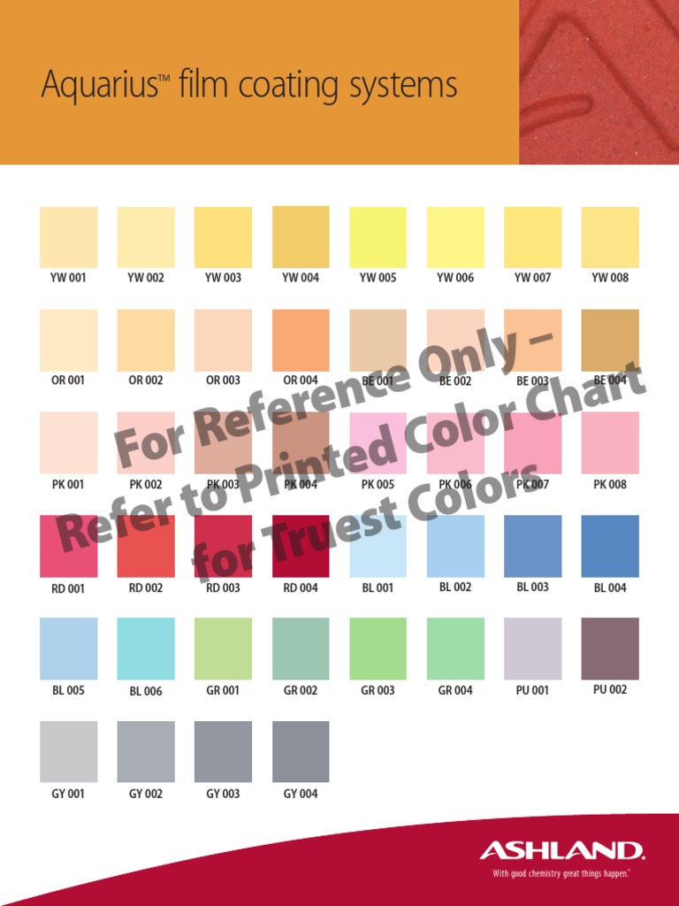 PC-11994 Aquarius Color Chart | PDF | Titanium Dioxide | Yellow