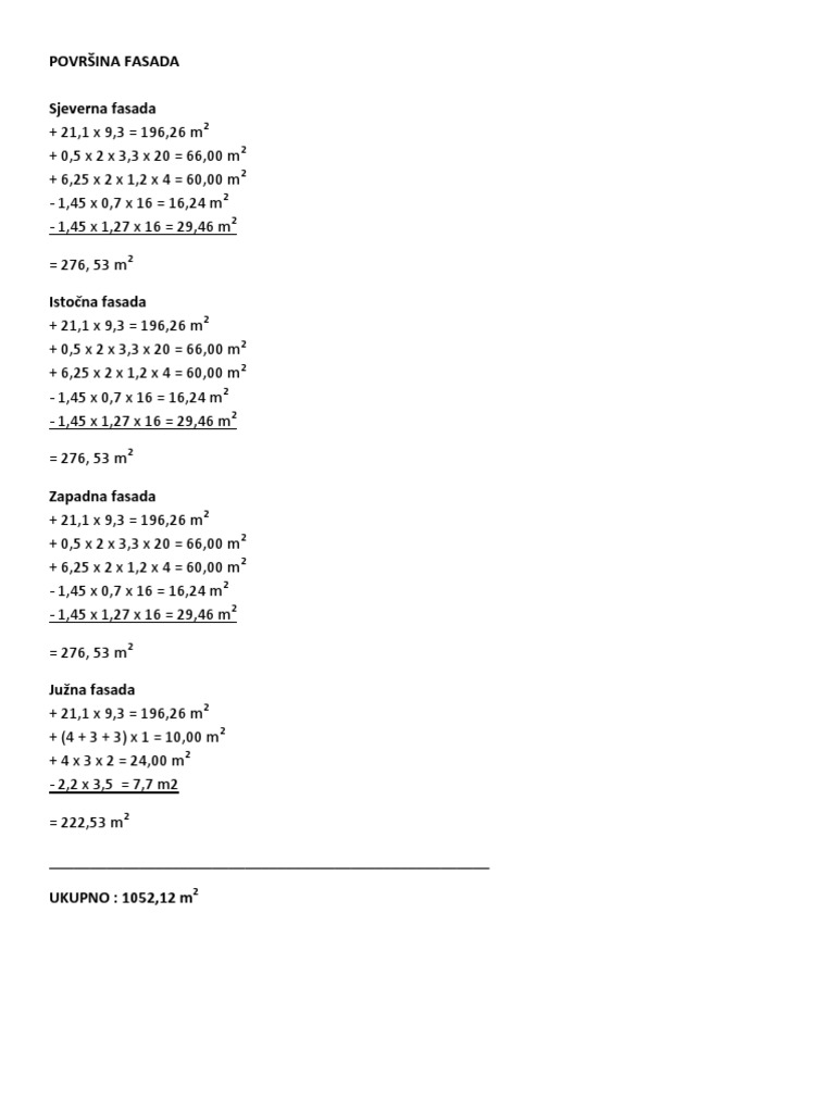 Predmjer I Predracun | PDF