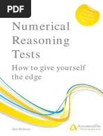 Numerical Reasoning Test | PDF