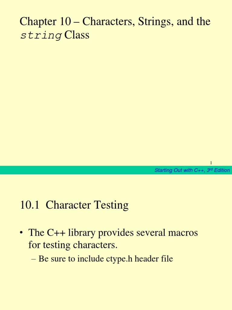 Ch 10 Pdf Parameter Computer Programming String Computer Science