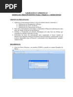 Programa de Erogaciones de Obra | PDF
