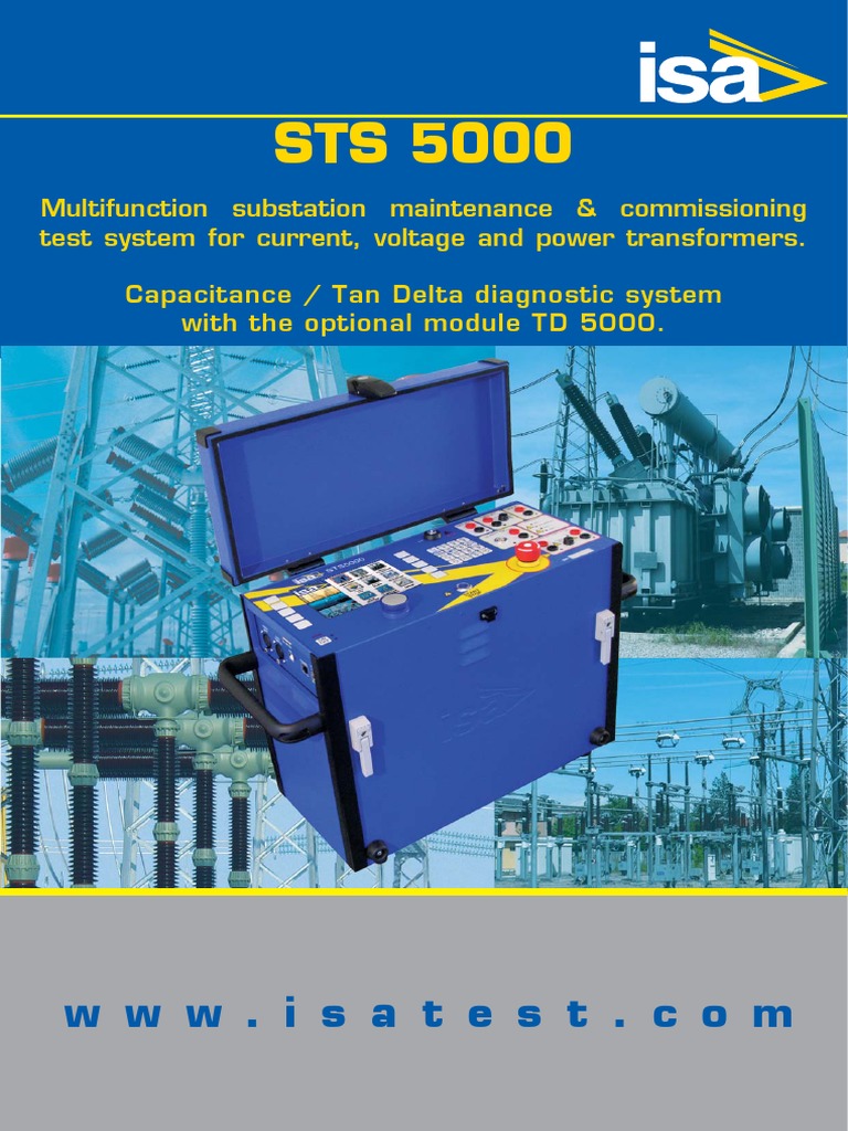 ISA STS Family Brochure | PDF | Transformer | Electrical Connector