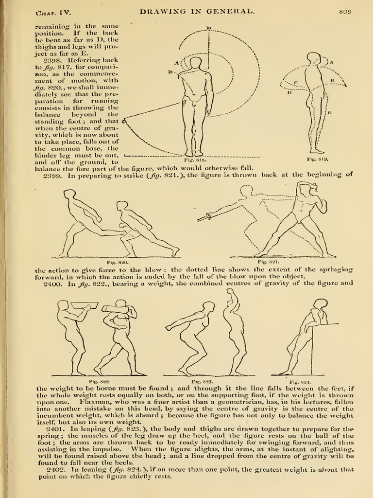Principles of Figure Drawing Techniques | PDF | Weight | Sports