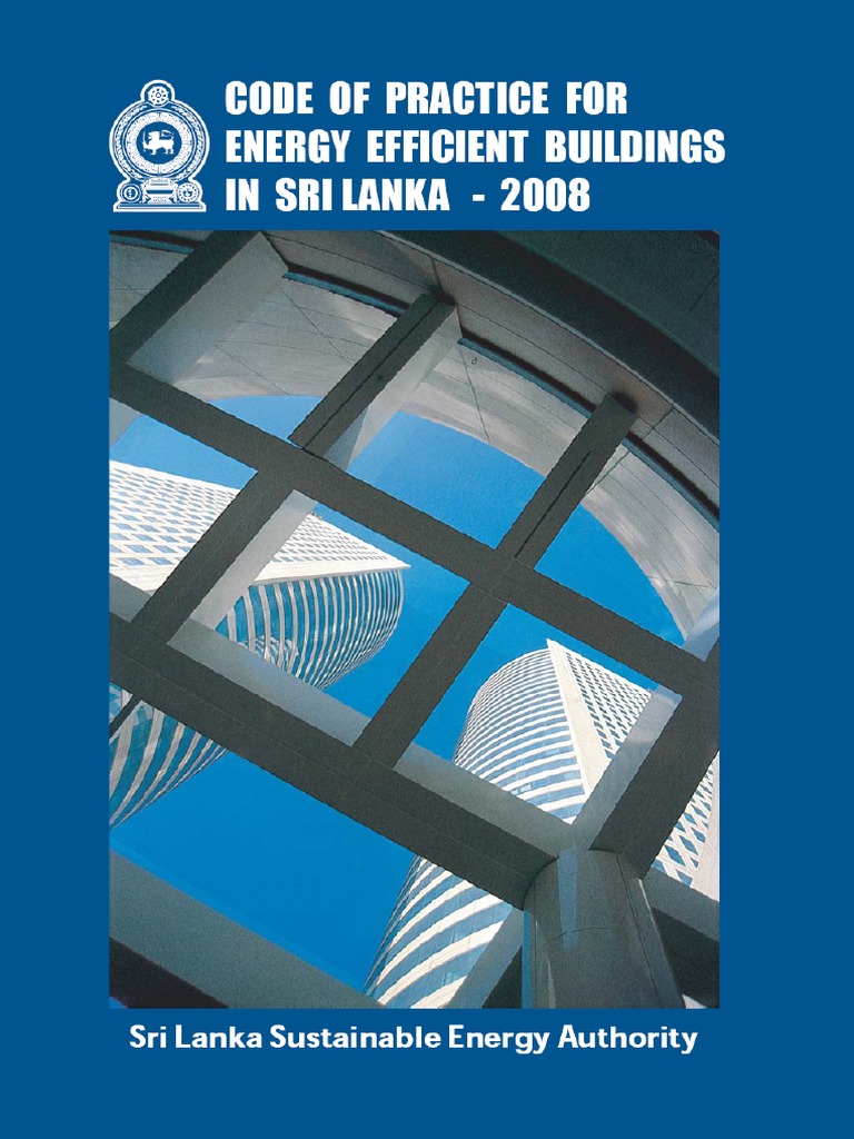 Energy Efficiency Building Code Sri Lanka | PDF | Lighting ...