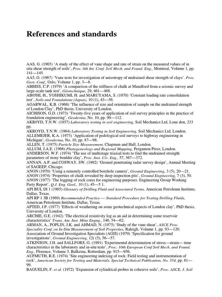 SI Book References and Standards | PDF | Geotechnical Engineering ...