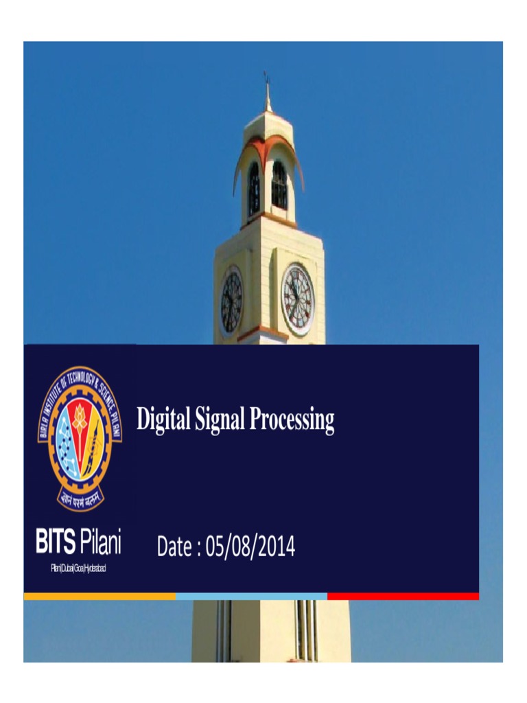 DSP Course Overview for Students | PDF | Modulation | Digital Signal Processing