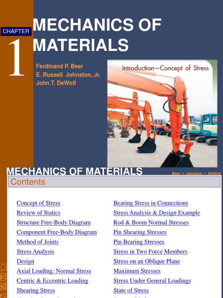Mechanic of Materials | PDF | Stress–Strain Analysis | Stress (Mechanics)