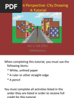 Drawing City Blocks in 2 Point Perspective | PDF | Perspective ...