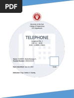 Anatomy of a Telephone and Functions | PDF | Telephone | Electronic ...